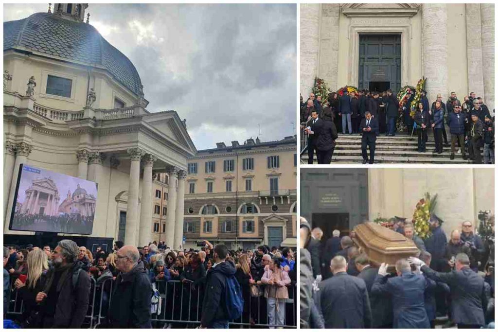 Live, l'ultimo saluto a Maurizio Costanzo: il funerale in diretta ...